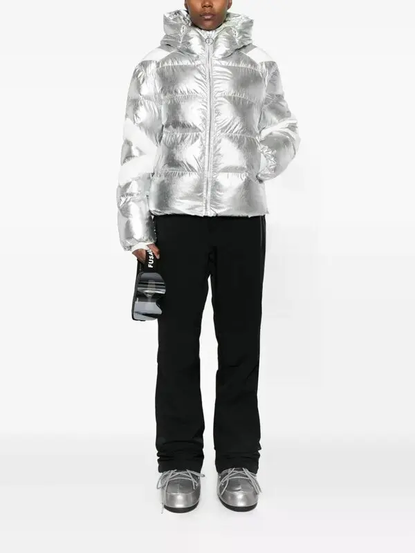 Fusalp Charloy Metallic Ski Jacket - Silver