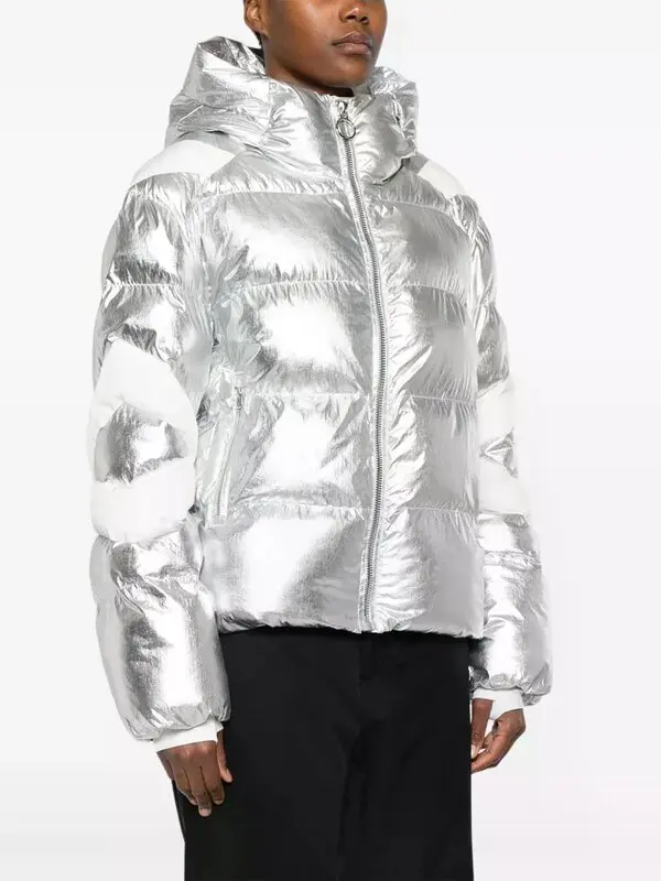 Fusalp Charloy Metallic Ski Jacket - Silver