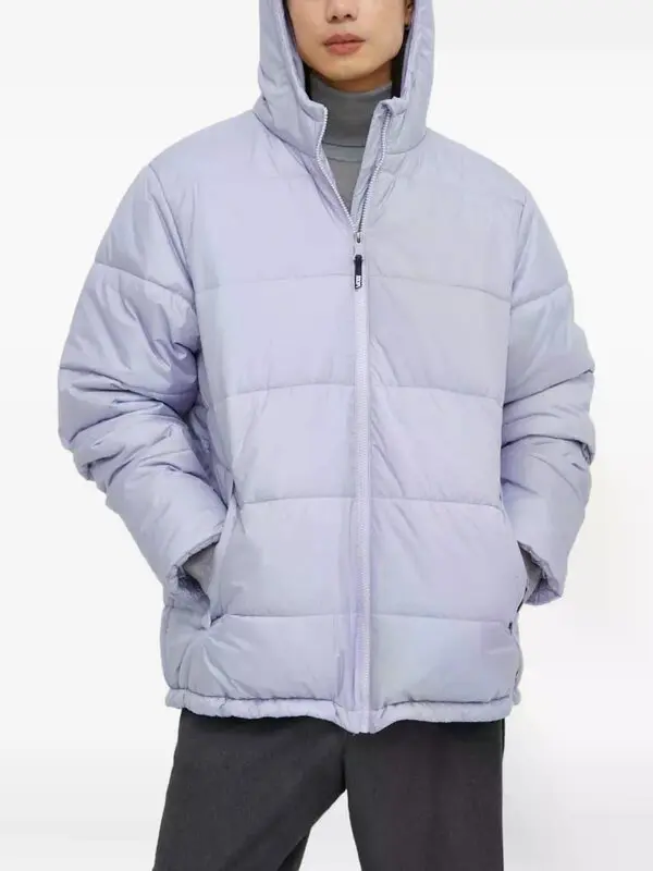VANS Old Skool Hooded Quilted Jacket - Purple