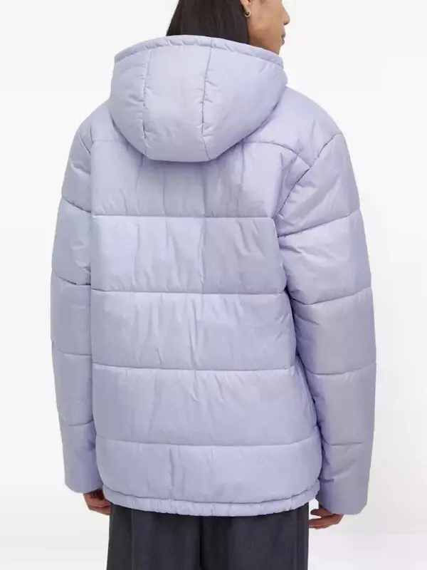 VANS Old Skool Hooded Quilted Jacket - Purple