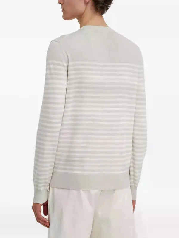 Theory Striped Crewneck Sweater