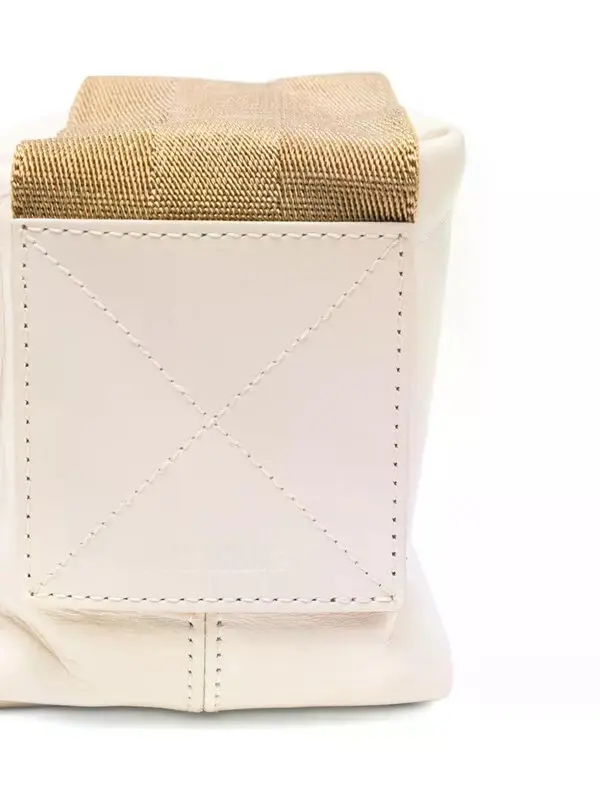 UMA WANG Small Leather Shoulder Bag - Neutrals