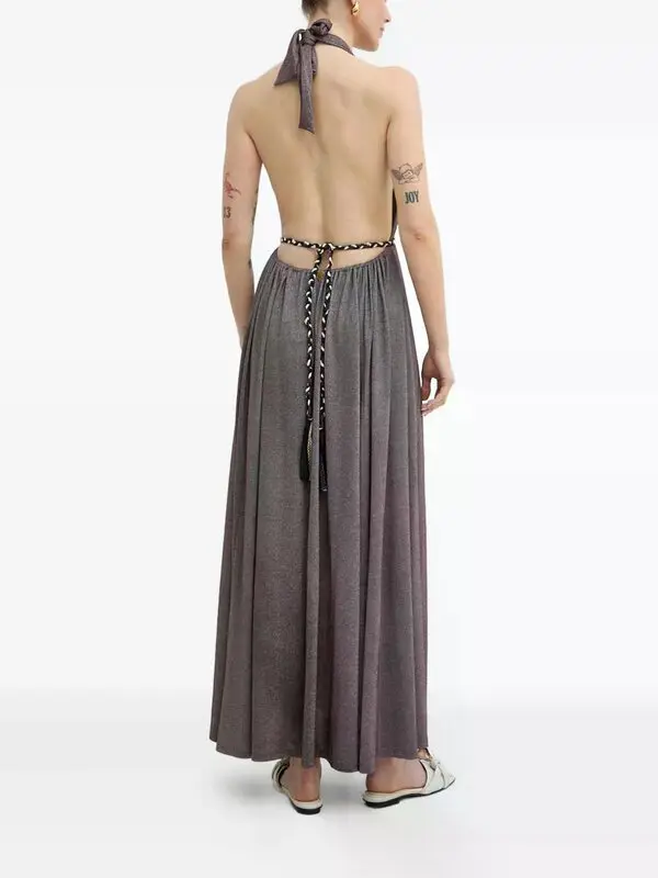 TWINSET Halterneck Maxi Dress