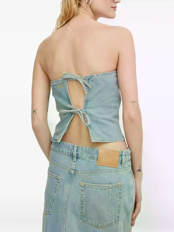 WON HUNDRED Open-back Top