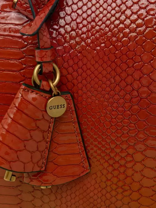 Guess Python-effect Tote Bag