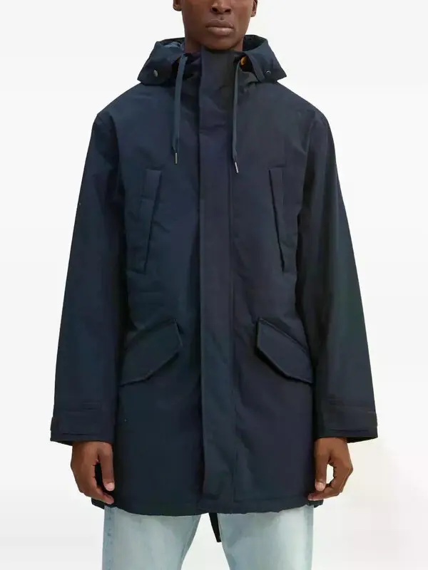Timberland Hooded Parka Coat With Pockets