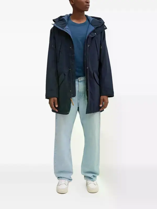 Timberland Hooded Parka Coat With Pockets