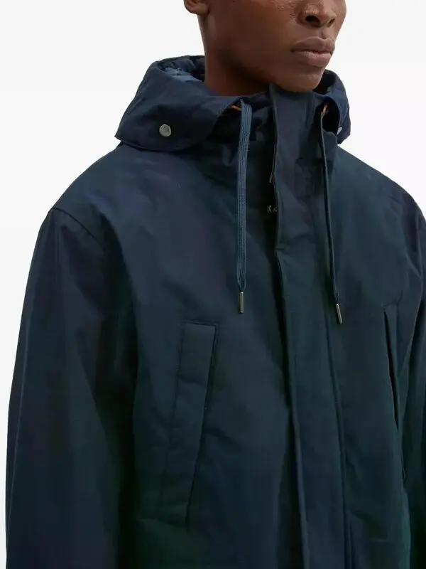 Timberland Hooded Parka Coat With Pockets