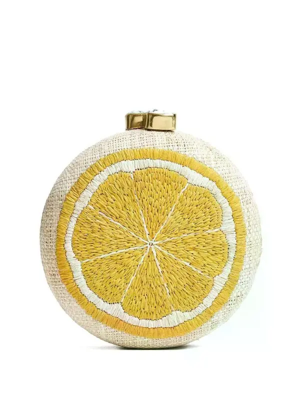 Pamela Munson Lemon Slice Clutch