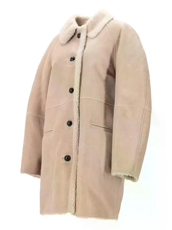Isabel Marant Étoile Berthie Buttoned Coat - Neutrals