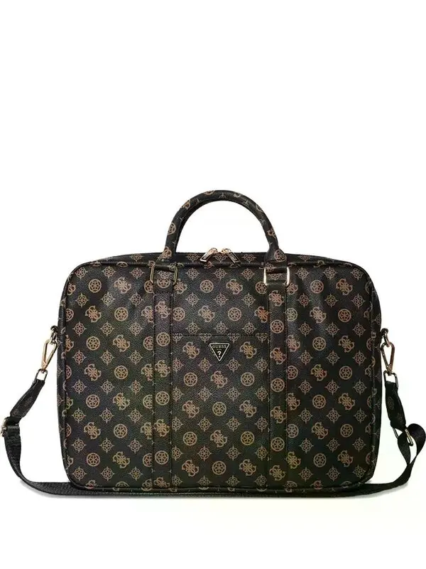 Guess Monogram-patterned Laptop Bag