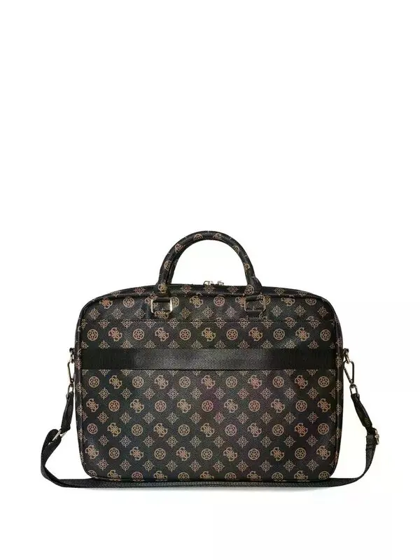 Guess Monogram-patterned Laptop Bag