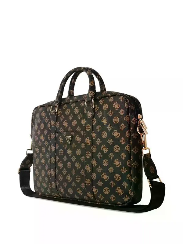 Guess Monogram-patterned Laptop Bag