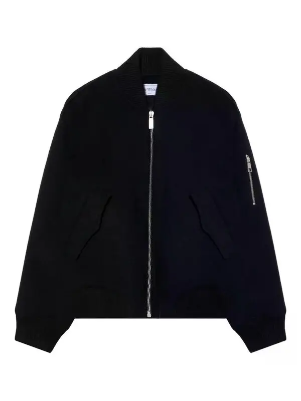 Off-White Quote Bomber Jacket