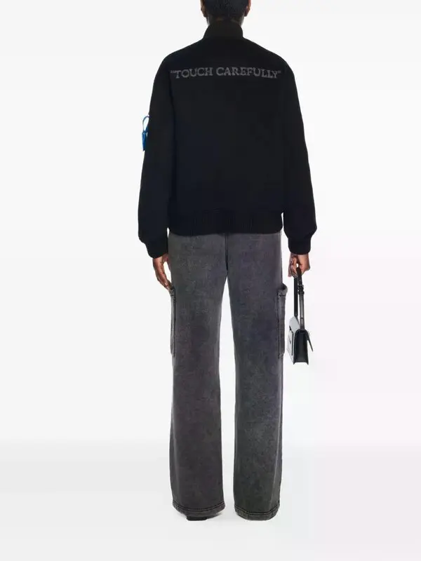Off-White Quote Bomber Jacket