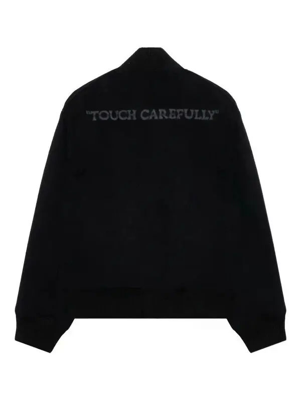 Off-White Quote Bomber Jacket
