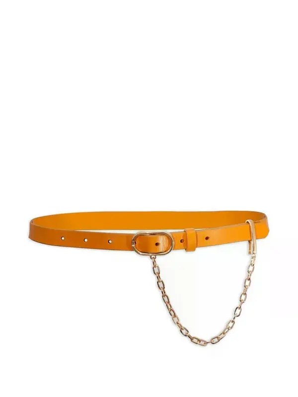 FRAME Oval-buckle Belt - Orange