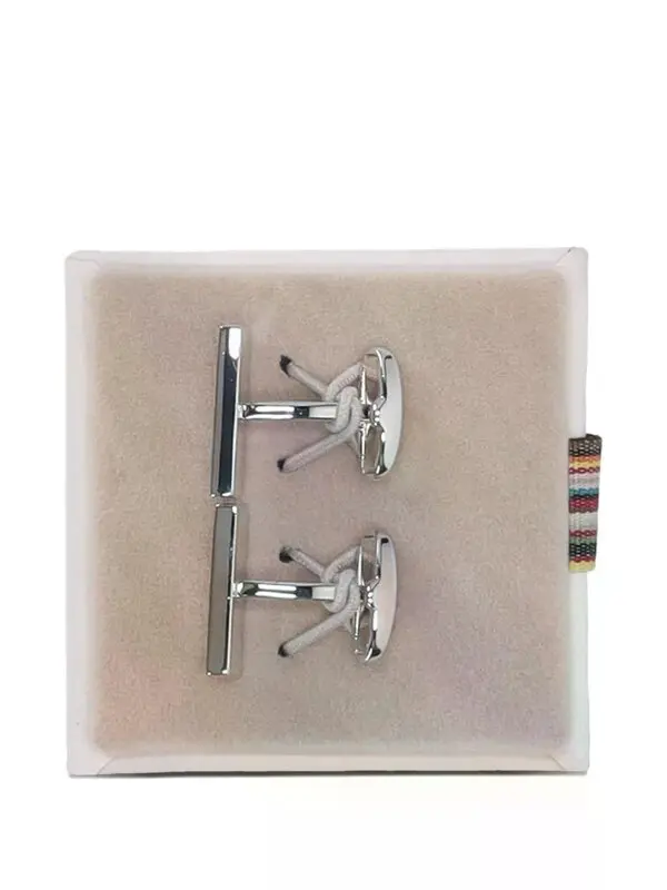 Paul Smith Logo-lettering Cufflinks - Silver