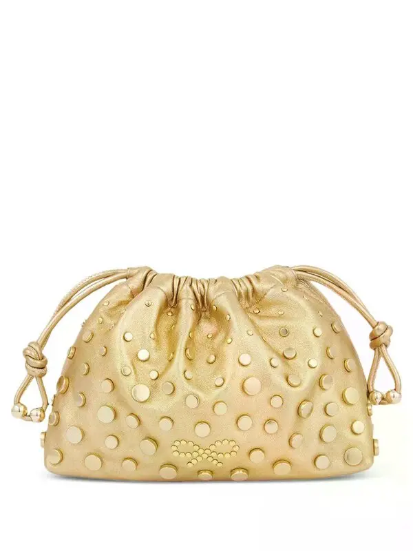 ANYA HINDMARCH Studded Drawstring Clutch