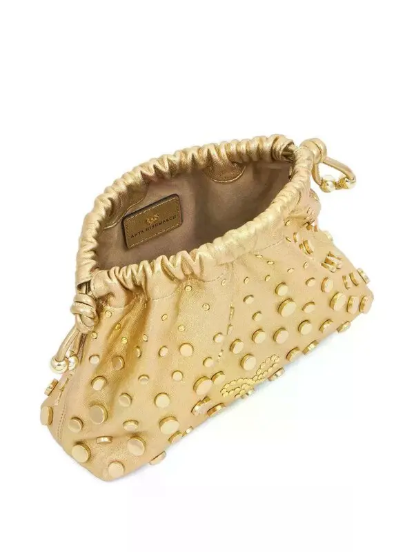 ANYA HINDMARCH Studded Drawstring Clutch