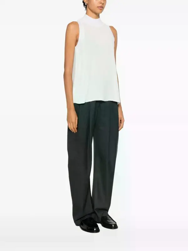 Peserico Sleeveless High-neck Top
