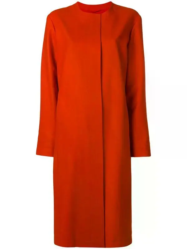 LISKA Single-breasted Fitted Coat