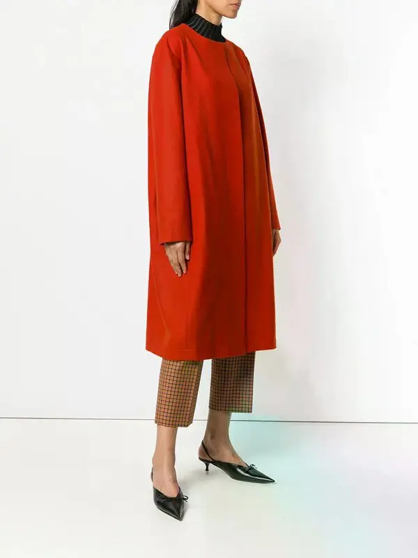 LISKA Single-breasted Fitted Coat