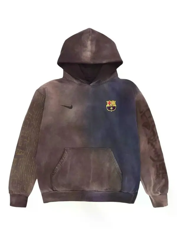 TRAVIS SCOTT Split-dye Crest Hoodie