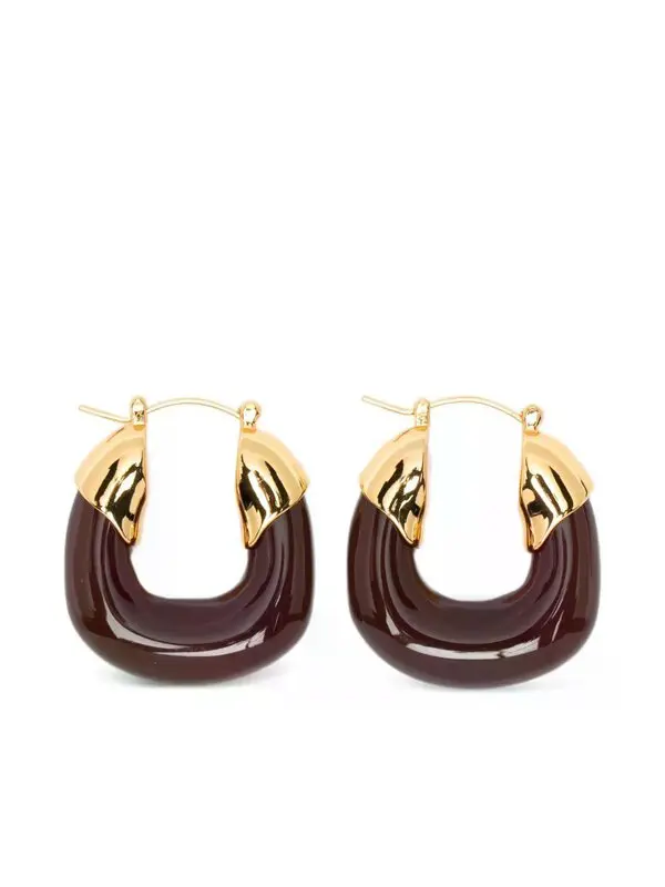 LIZZIE FORTUNATO Mini Organic Hoops Earrings - Gold