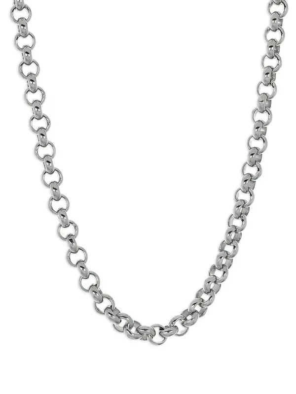 MARISSA COLLECTIONS 14k White Gold Chain Necklace - Silver