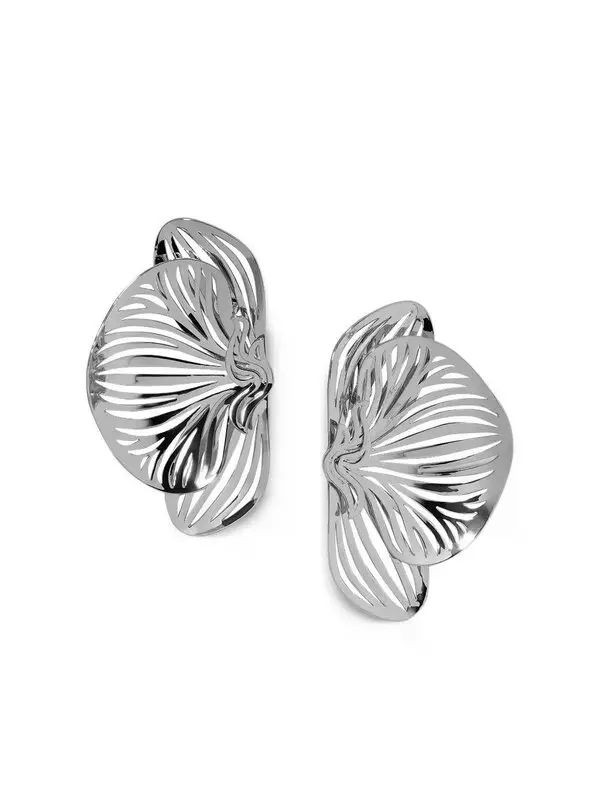 JENNIFER FISHER Orchid Earrings - Silver