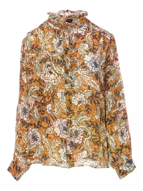 YAVI Printed Long-sleeved Shirt