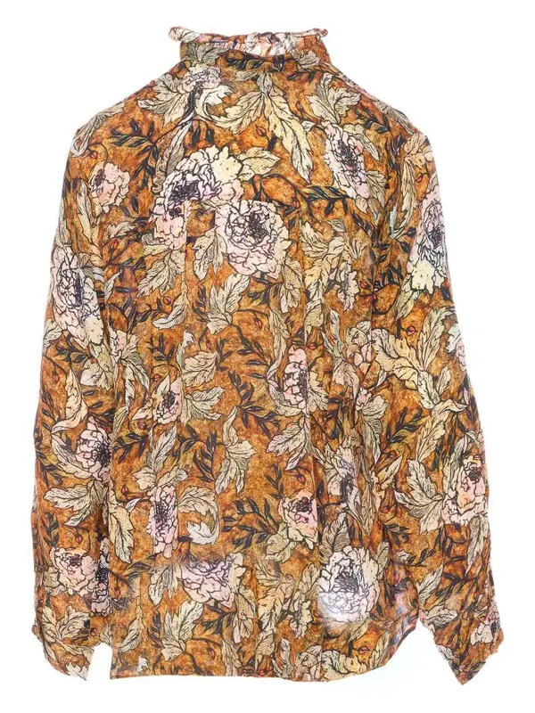 YAVI Printed Long-sleeved Shirt