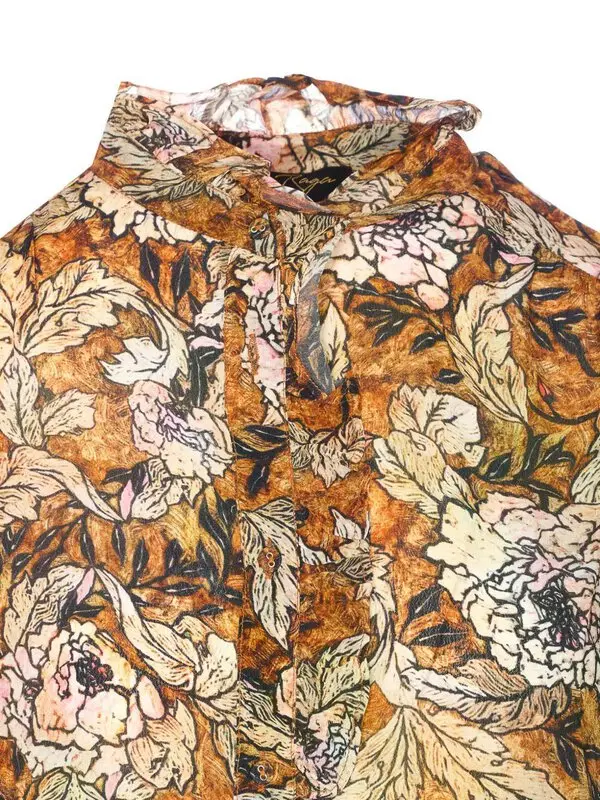 YAVI Printed Long-sleeved Shirt