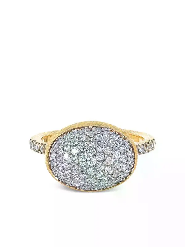 NANIS 18k Yellow Diamond Bubble Ring - Gold