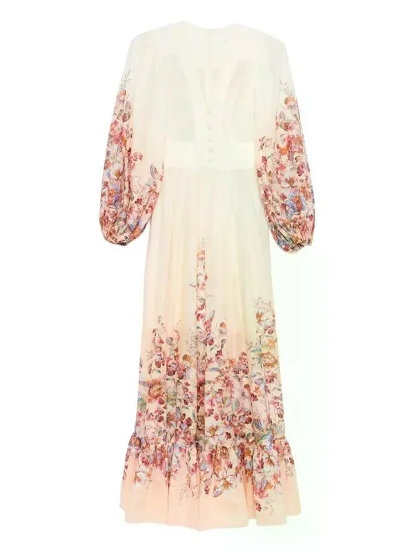 Zimmermann Awaken Plunge Maxi Dress