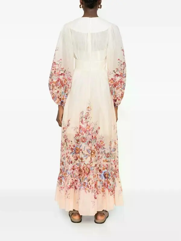 Zimmermann Awaken Plunge Maxi Dress