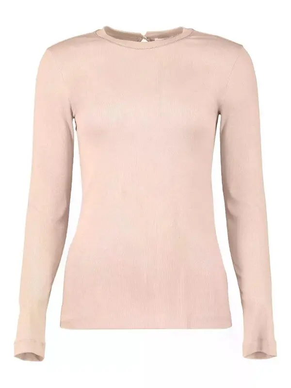 Brunello Cucinelli Ribbed Long-sleeve Top