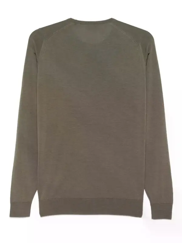 John Smedley Lundy Top - Green