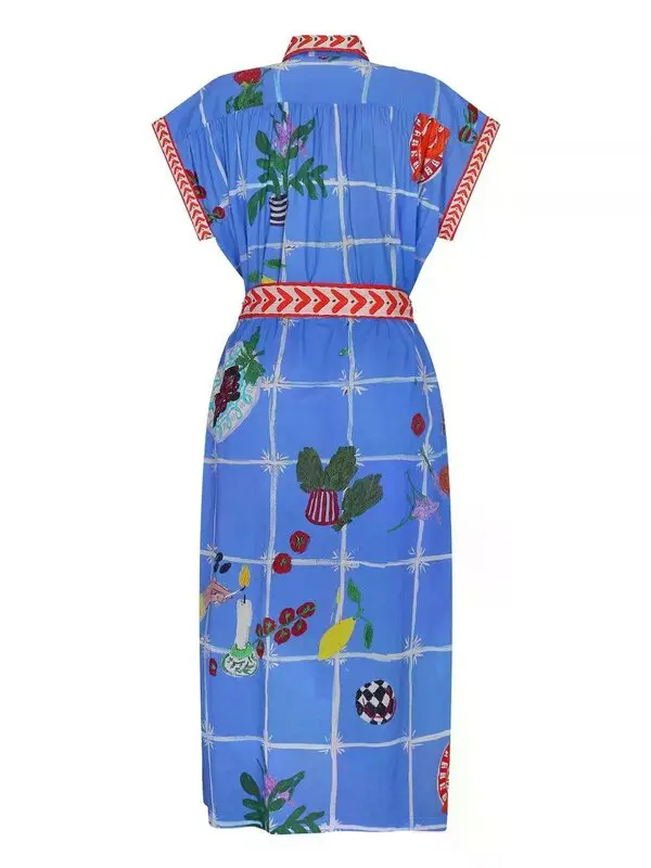 Carolina K Valerie Dress - Blue