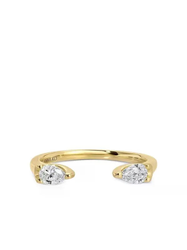 ANITA KO 18k Yellow Diamond Ring - Gold