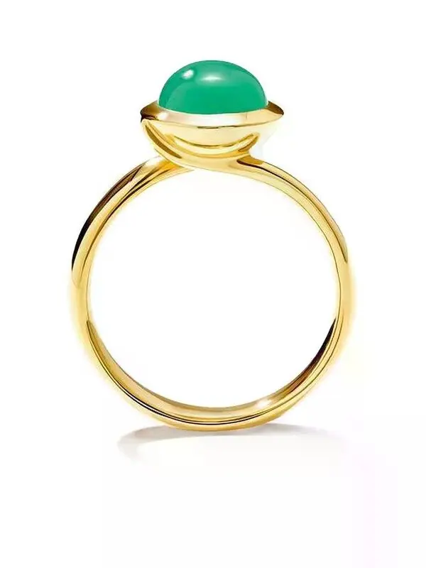 Tamara Comolli Bouton Chrysoprase Ring