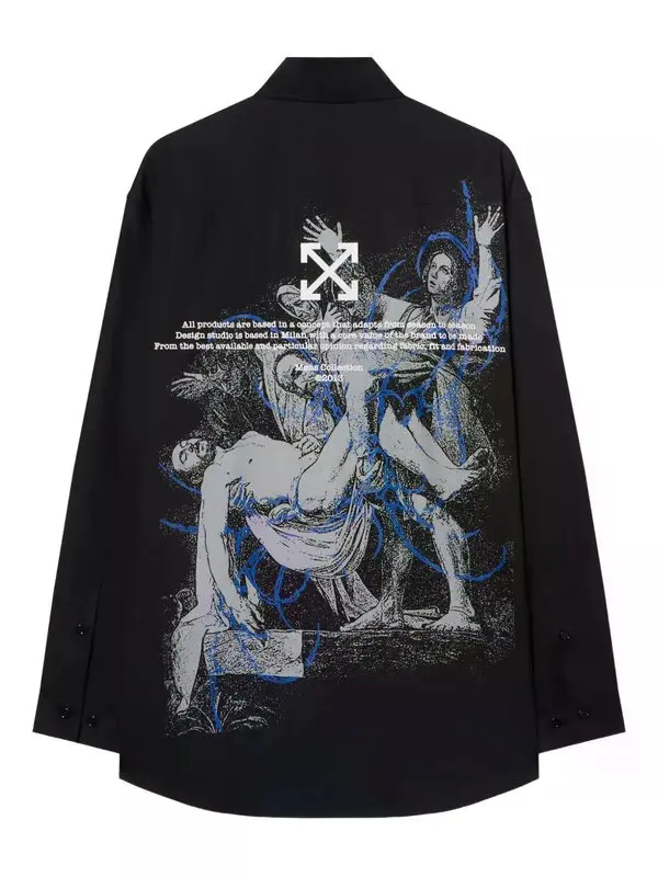 Off-White Faded Painting Shirt