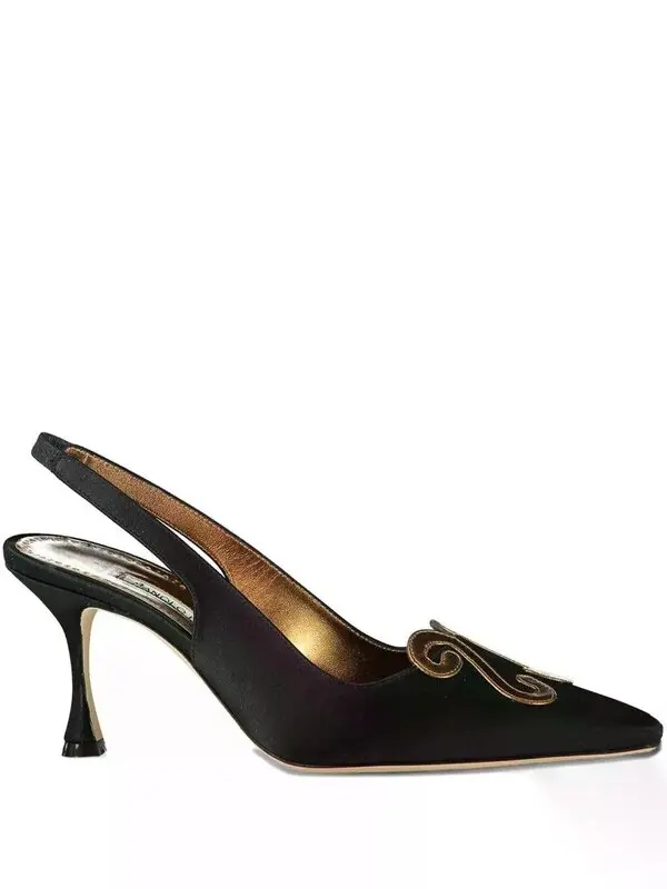 Manolo Blahnik 70mm Durbar Slingback Pumps
