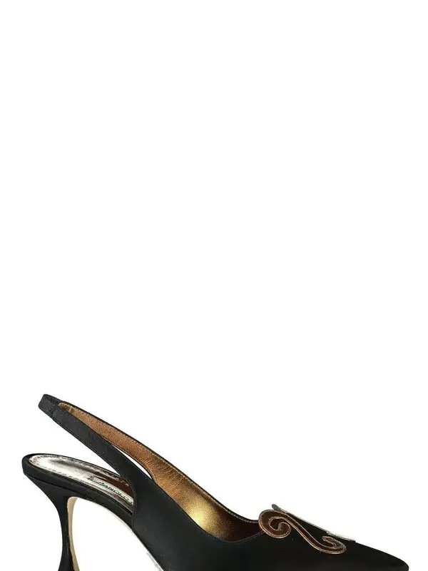 Manolo Blahnik 70mm Durbar Slingback Pumps