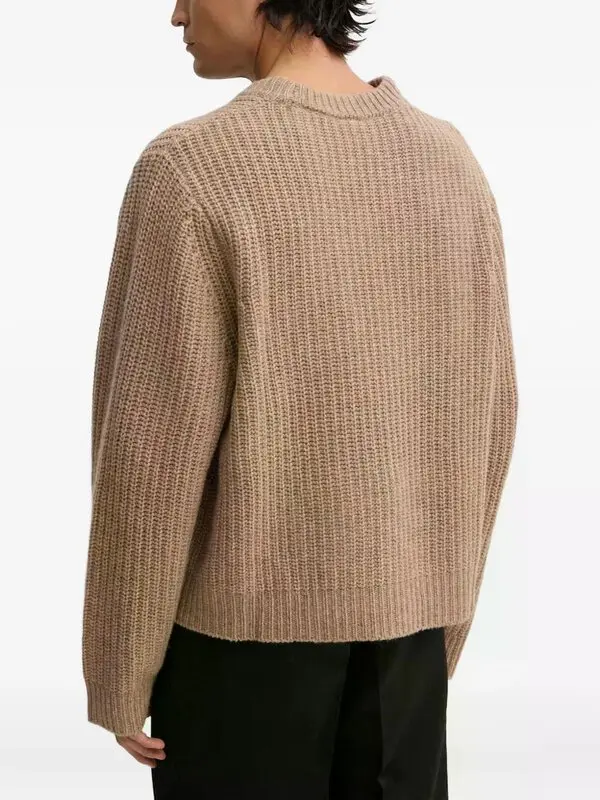 WON HUNDRED Ribbed Crew-neck Sweater