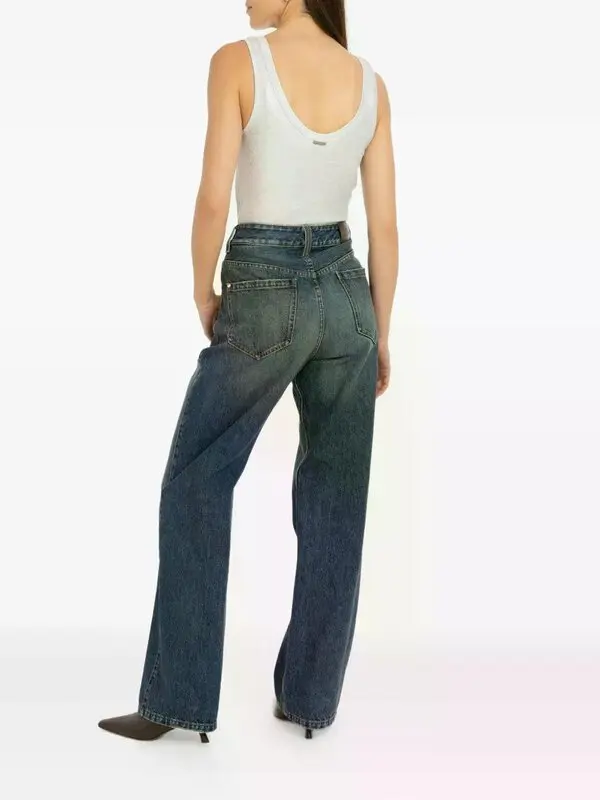 Brunello Cucinelli Ribbed Foiled Top - Silver