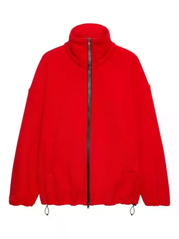 MSGM Zip-fastening Sweatshirt - Red