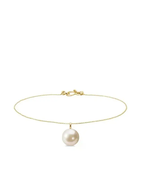 Sophie Bille Brahe 14k Yellow L'adorable À Pied Pearl Anklet - Gold
