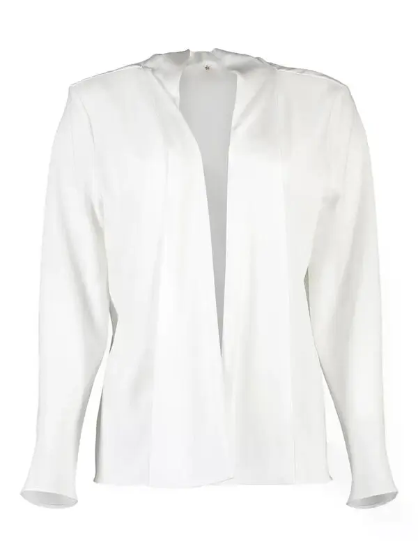 PETER COHEN Open-front Long-sleeve Cardigan